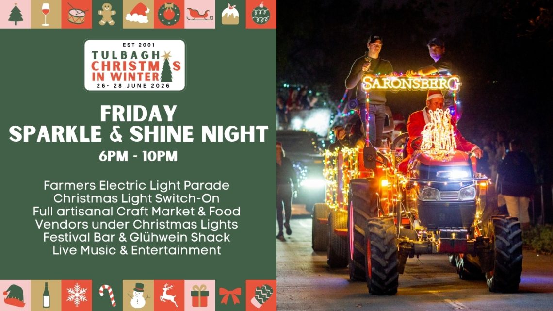 Tulbagh Christmas in Winter Festival Fun 26 - 28 June 2026